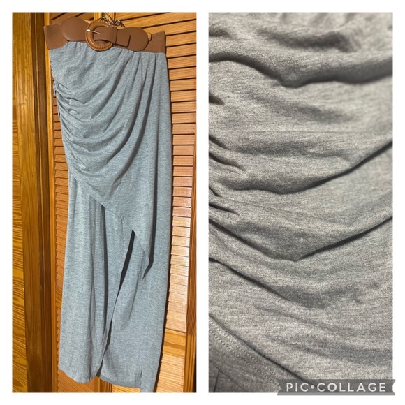 VENUS | Skirts | Belted Knit Maxi Skirt | Poshmark